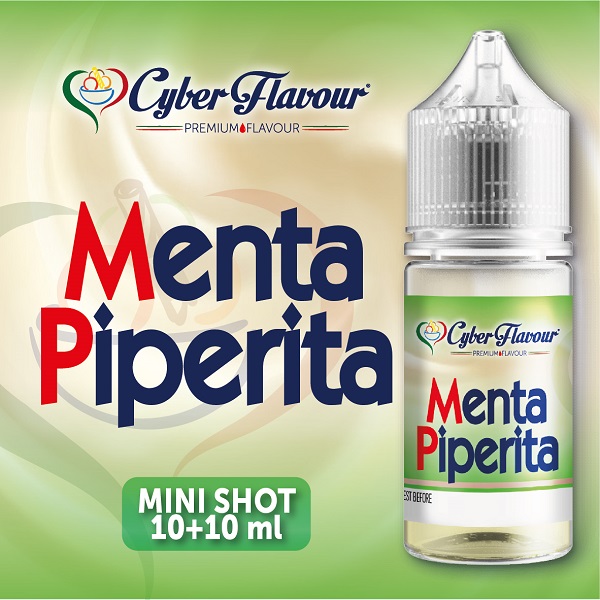 Menta Piperita Cyber Flavour Mini shot 10 ml | Vendita sigarette ...